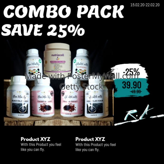Copy of Special Offer Duo Combi Pack Deal Price Off | PosterMyWall