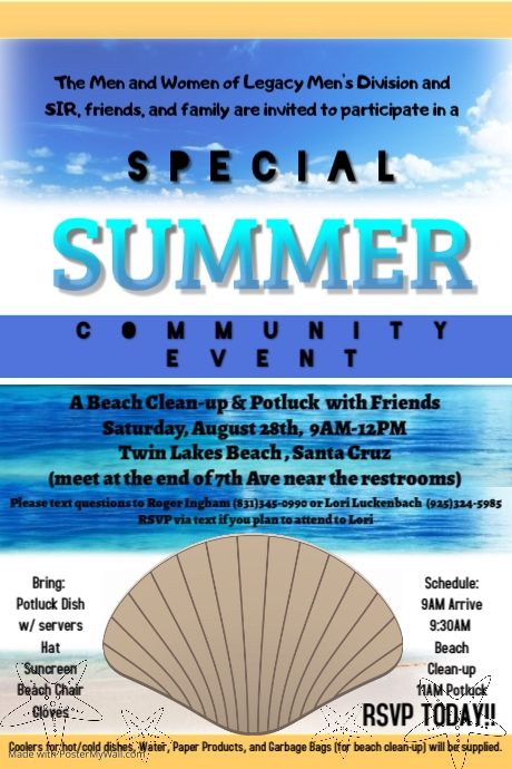 Summer '21 Community Event | PosterMyWall