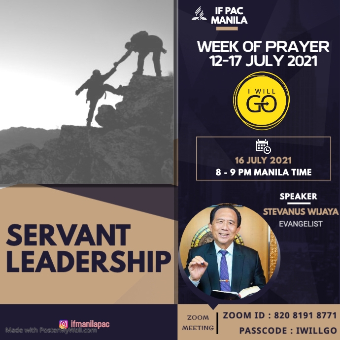 SERVANT LEADERSHIP | PosterMyWall