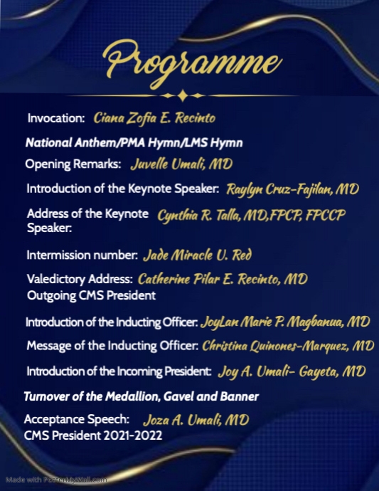 Copy of CMS Programme2 | PosterMyWall