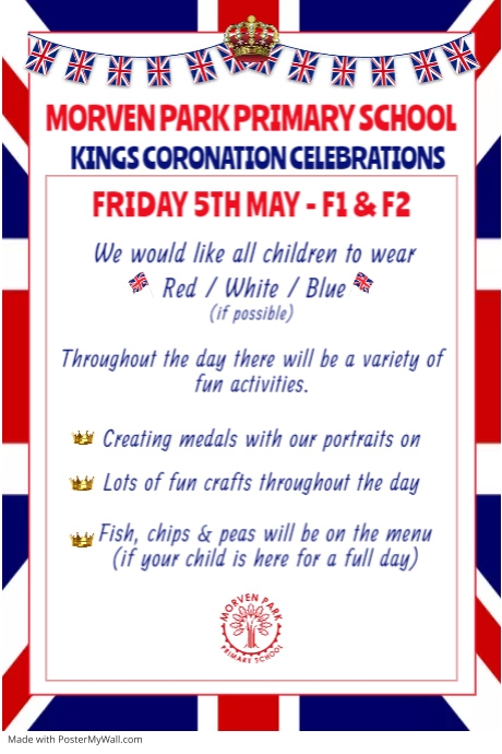 Kings Coronation - F1 & F2 | PosterMyWall