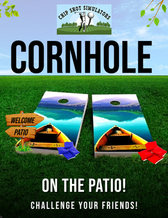 Cornhole Tournament poster design | PosterMyWall