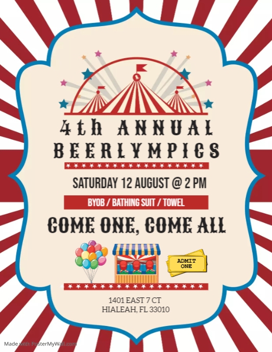 Carnival Party Flyer | PosterMyWall