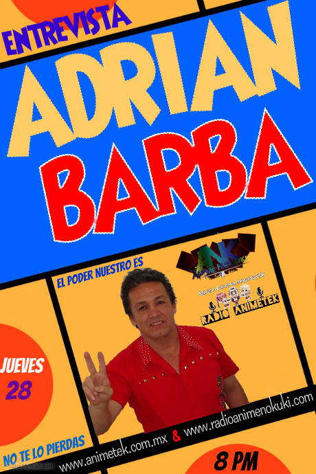 Copy of Entrevista a Adrian Barba | PosterMyWall