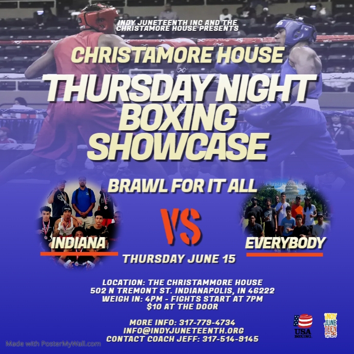 Copy of Boxing Night Instagram Post | PosterMyWall