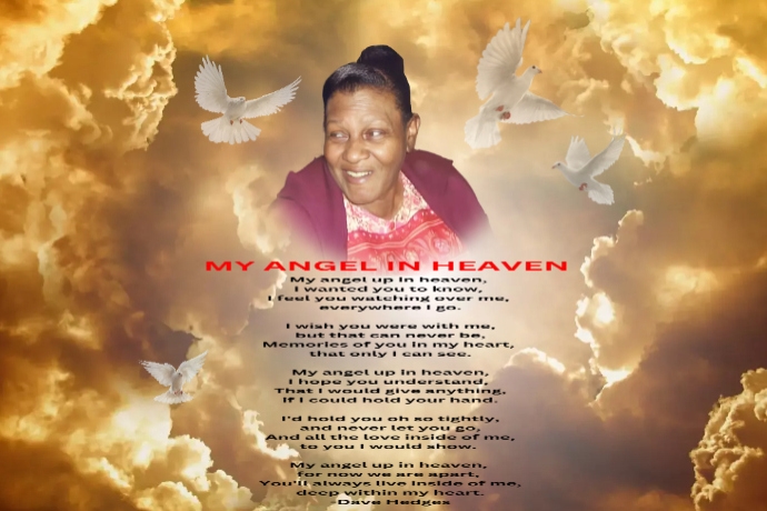 Heaven Funeral Rest In Peace | PosterMyWall