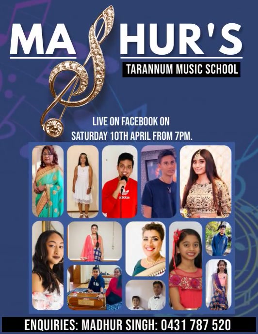 Copy of Copy of Voice Lessons Class Flyer With Tear-off Tabs | PosterMyWall