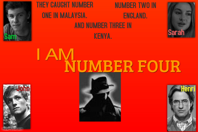 I Am Number Four | PosterMyWall