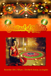 Diwali Festival of Lights - Poster Template | PosterMyWall