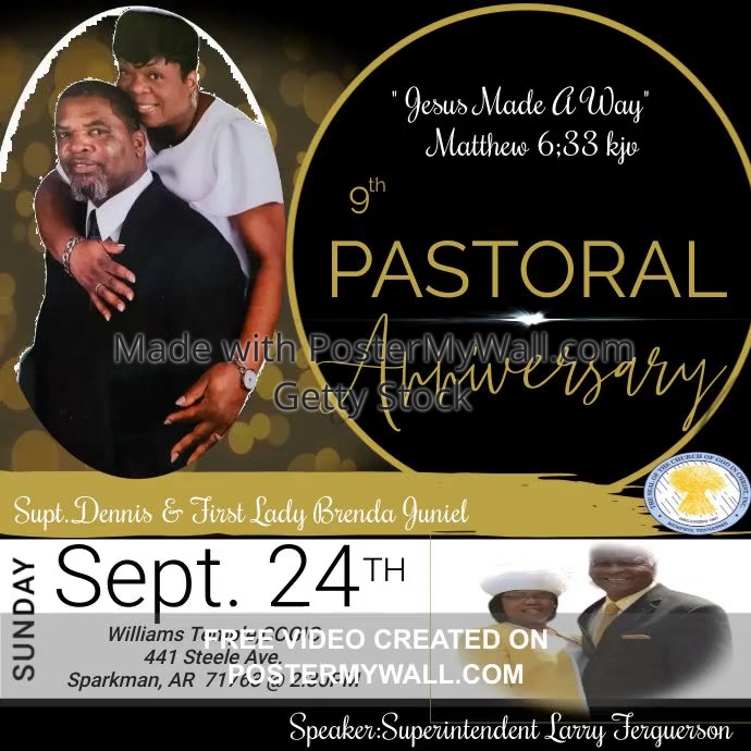 Pastoral Anniversary (1) | PosterMyWall