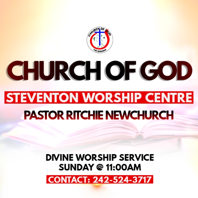 Steventon Church of God Sign | PosterMyWall