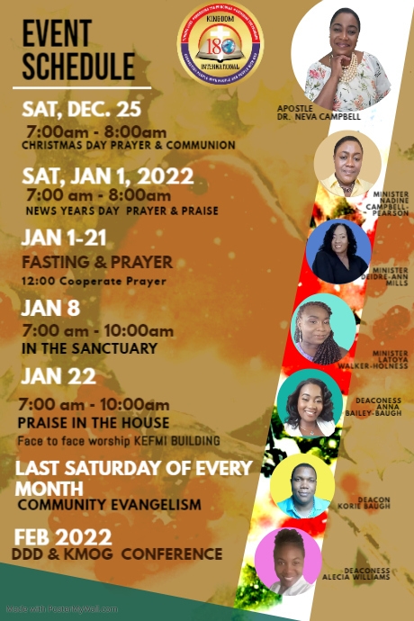 Copy of Business Conference Schedule Flyer Template | PosterMyWall