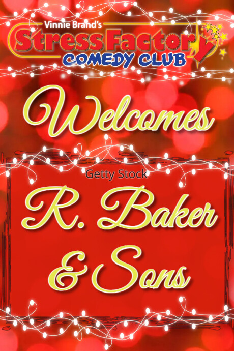 Welcome R. Baker & Sons 2023 | PosterMyWall