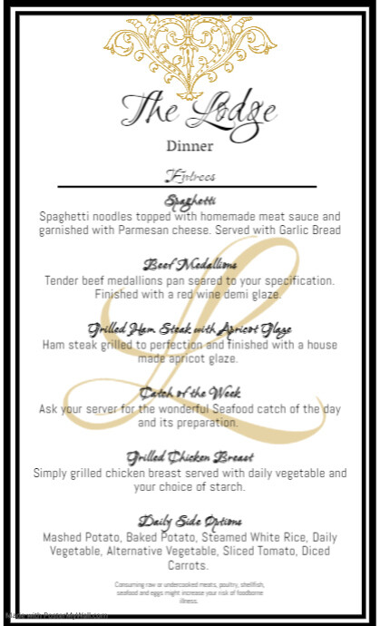 Dinner page 2 | PosterMyWall