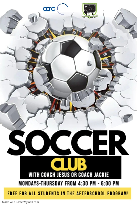 Soccer Club | PosterMyWall