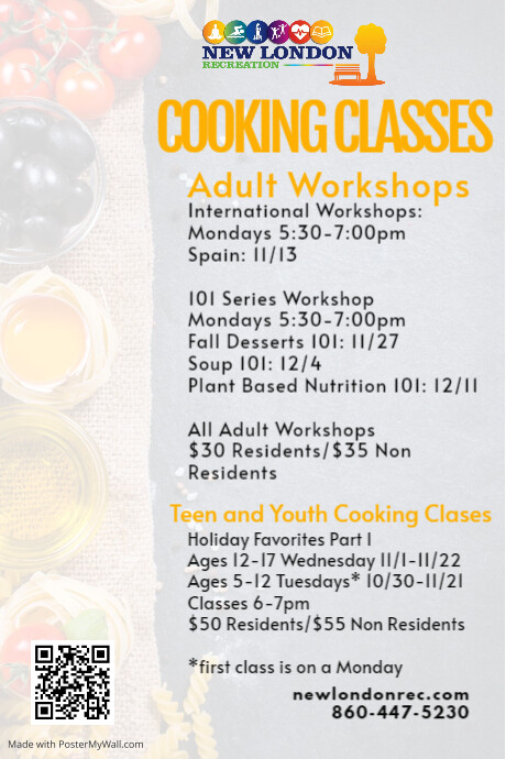 Copy of Cooking Club Flyer Design Template | PosterMyWall