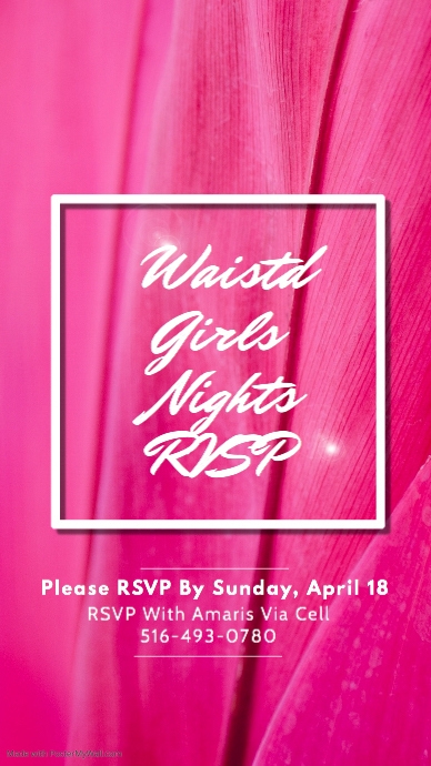 Copy of Pink Party Flyer Template | PosterMyWall