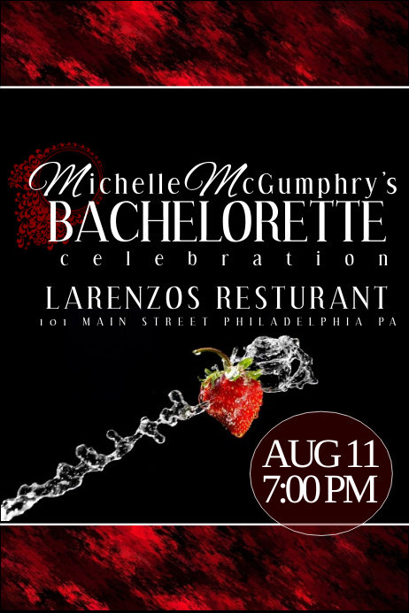bachelorette Party Template | PosterMyWall
