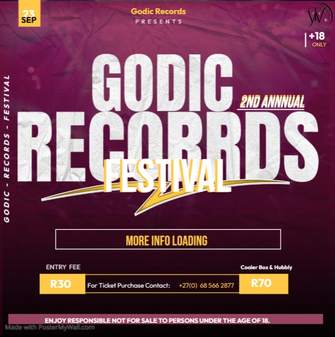 Copy of Godic Records Festival (1) | PosterMyWall