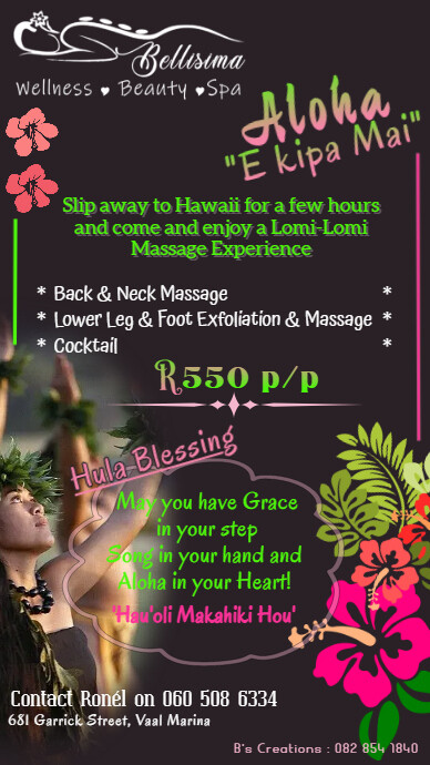 Copy of Copy of Lomi-Lomi (Final) | PosterMyWall