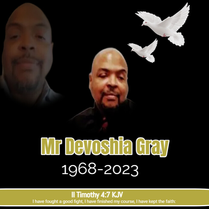 Apostle Frederick Price , deceased announceme | PosterMyWall