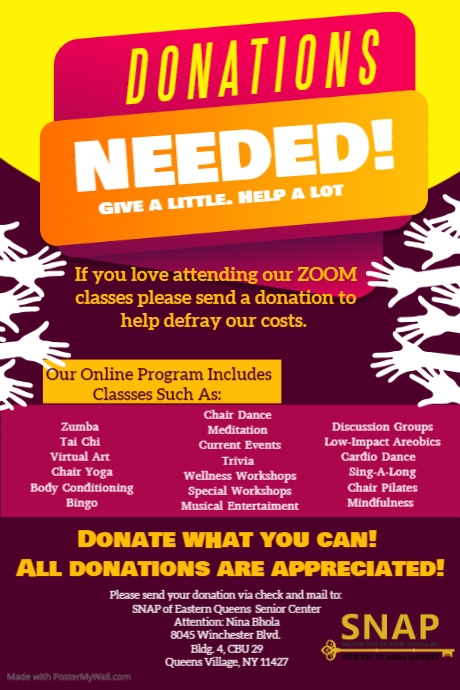 Copy of Copy of Donation Needed Charity Fundraiser | PosterMyWall
