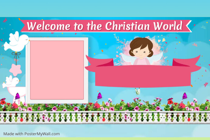 Christening | PosterMyWall