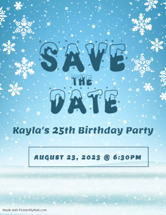 Winter Market Flyer Template | PosterMyWall