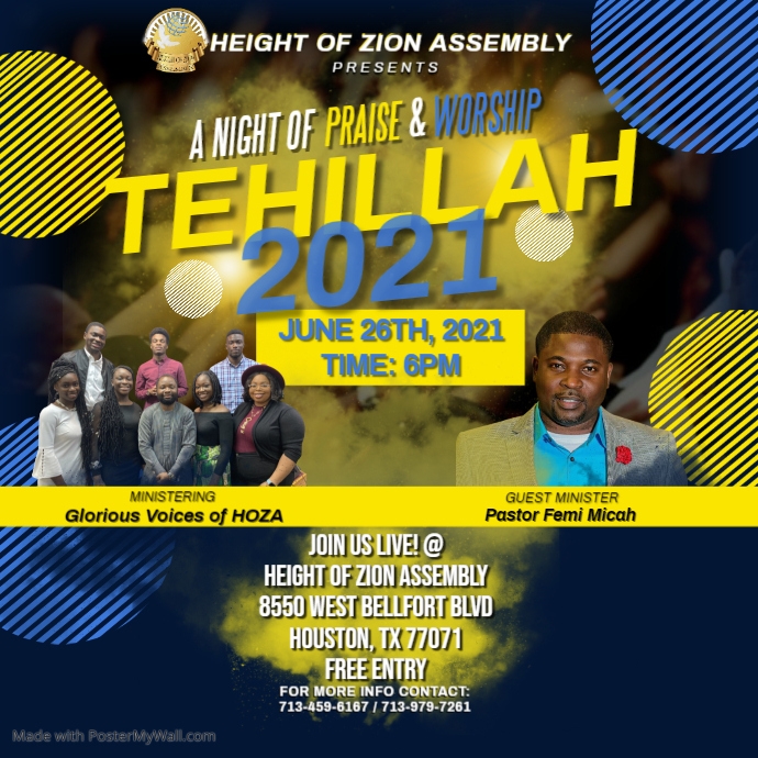 Copy of Tehillah 2021 | PosterMyWall