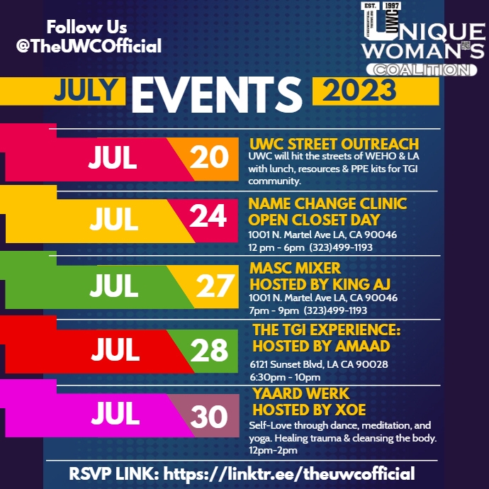 UWC JULY EVENTS IG 2 | PosterMyWall