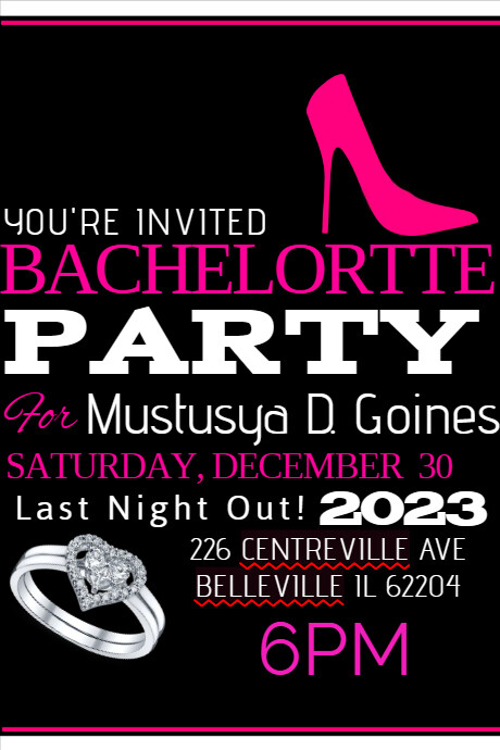 BACHELORETTE PARTY | PosterMyWall