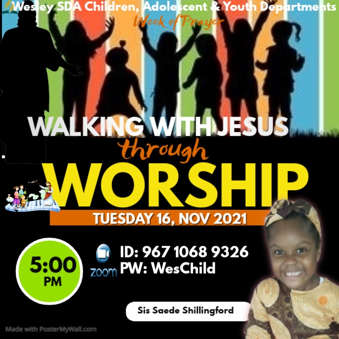 Copy of Copy of Kids church flyer | PosterMyWall