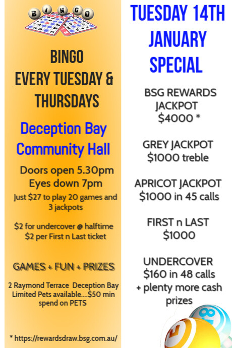 Bingo Poster | PosterMyWall