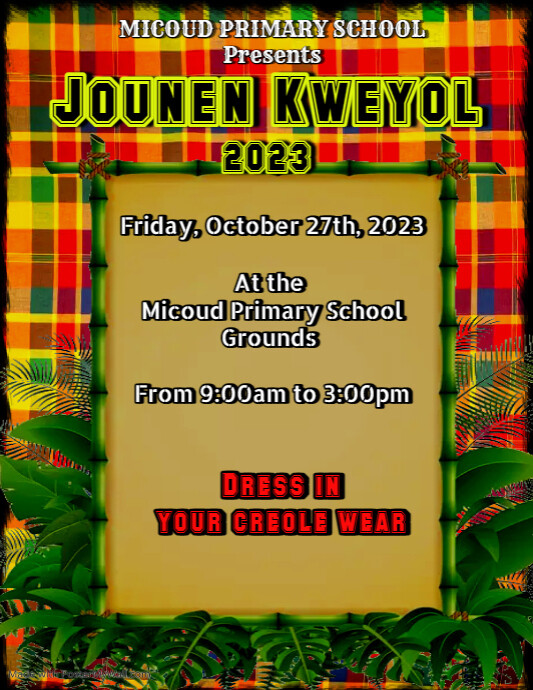 MPS Creole Day Flyer | PosterMyWall