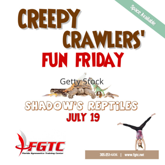 Copy of Creepy Crawlers Flyer with Mad Scientist of Miami | PosterMyWall