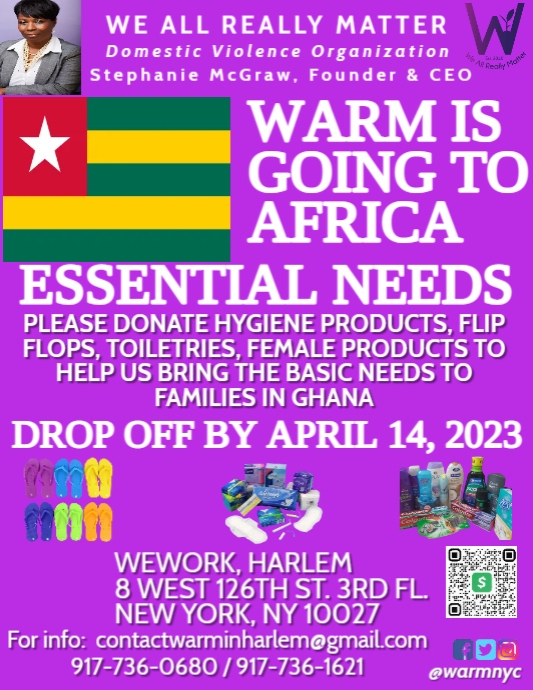 AFRICA DONATIONS | PosterMyWall