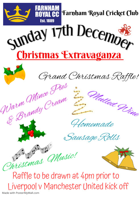 FRCC Christmas Raffle Poster | PosterMyWall