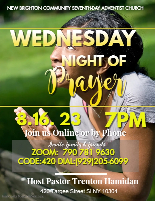 Copy of Church prayer week Flyer | PosterMyWall