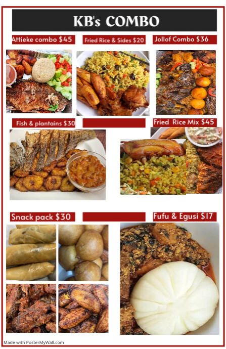 Photo Menu Template | PosterMyWall