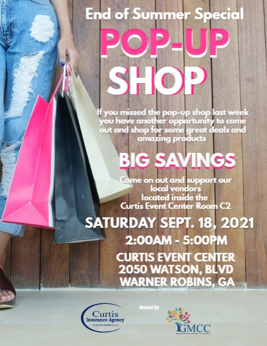 POP-UP SHOP FLYER for shoppers | PosterMyWall