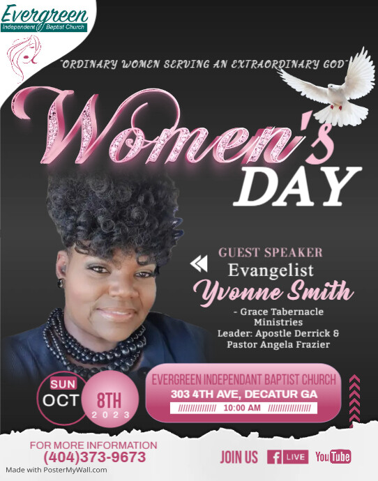 Women Conference Flyer Template | PosterMyWall