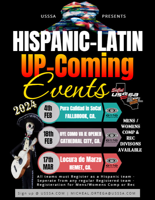 hispanic-latin upcoming events | PosterMyWall