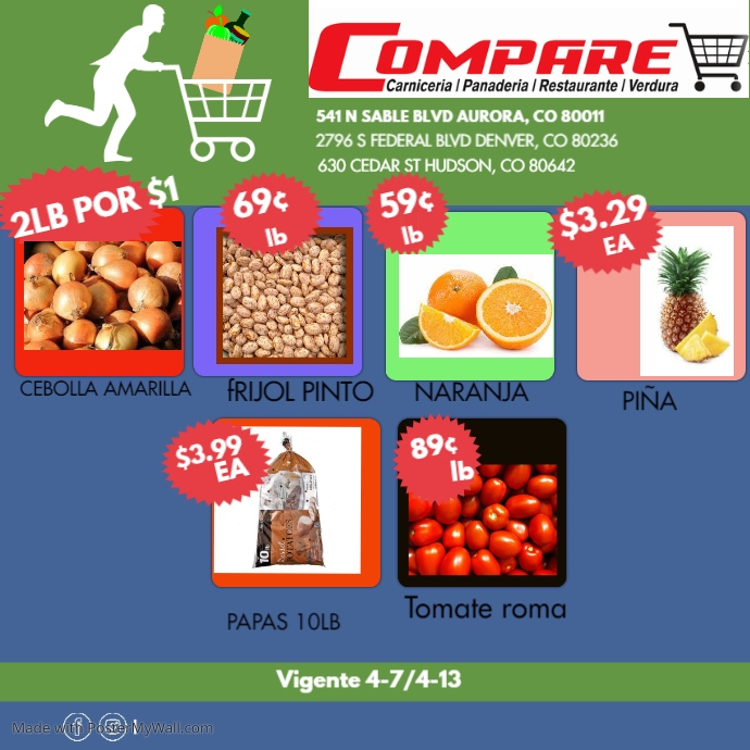 Copy of Copy of Local SuperMarket Circular Ad Covid-19 relate ...