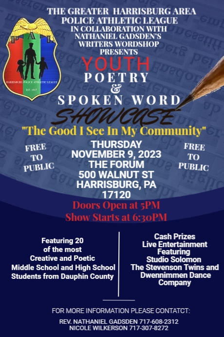 Writing Contest flyer template (1) | PosterMyWall