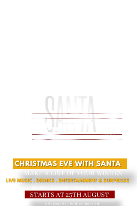 Santa is here | PosterMyWall