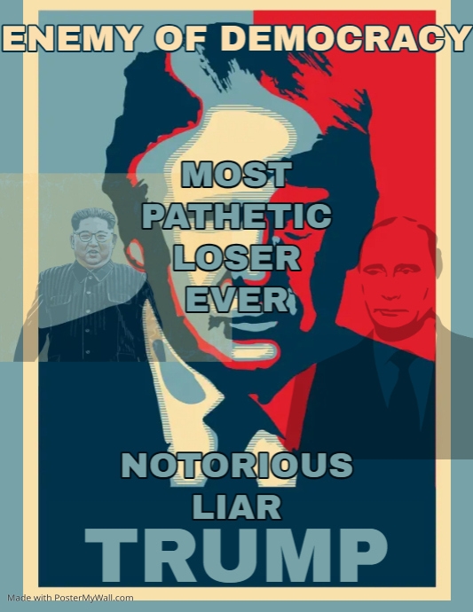 Copy of Trump Voting Campaign Poster Template (10) | PosterMyWall