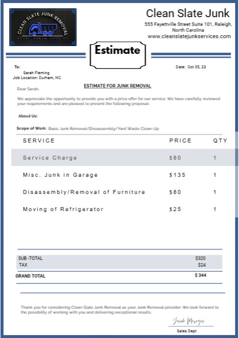 proffisonal price offer template A4 | PosterMyWall