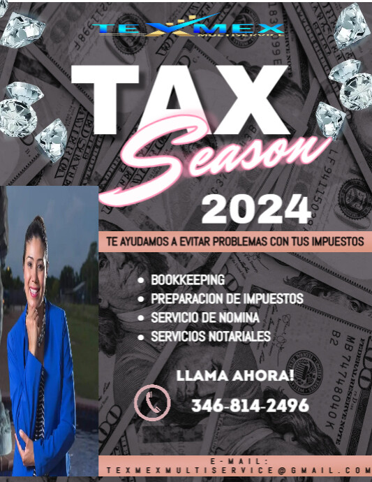 Tax Season Flyer, Tax Flyer Template, Tax Pre | PosterMyWall