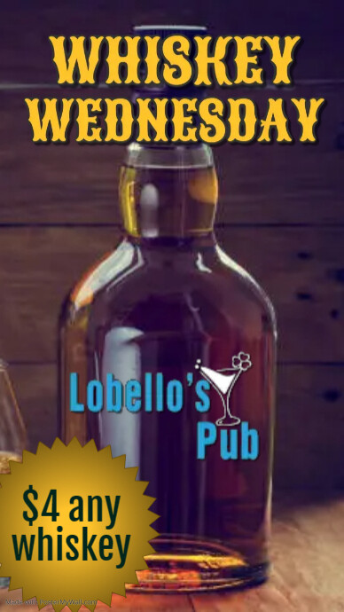 Whiskey Wednesdays Poster | PosterMyWall