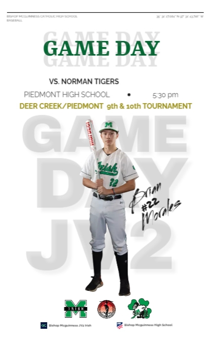 JV2 Game Day-Hayes | PosterMyWall